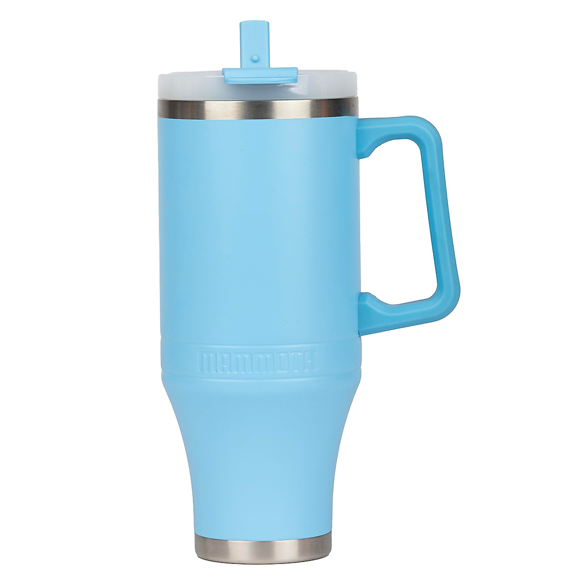 Mammoth Ascent Light Blue Glow in the Dark 40 oz Tumbler with Handle