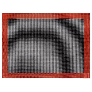 Professional Silicone Bread Baking Mat Non Stick Oven Liner Perforated Steaming Mesh For Half Sheet Size(11-4/5" x 15-3/4")