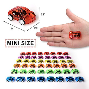 HomeMall 48Pcs Pull Back Cars, Pull Back Racing Vehicles Mini Car Toys for Kids Birthday Party Favors Prizes Box Toy Pinata Fillers