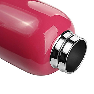 XUDREZ 200ML Stainless Steel Water Bottle Mini Vacuum Insulated Water Bottle Leak Proof Sport Travel Drink Water Bottle Hot and Cold Water Bottle Women Girls Kids Gift (Orange red)