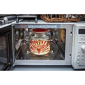 Catamount by Prepara Microwave Popcorn Popper 2.5 Quart Clear