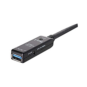 SIIG USB 3.0 Active Repeater Cable 15-Meters, USB Extension Cable for USB Flash Drive, Hard Drive, VR, Printer, Camera (JU-CB0711-S1)