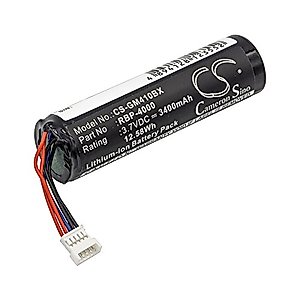 XUNNENG Replacement Battery Part No.RBP-4000 for Datalogic GBT4400,GBT4430,GM4100,Barcode Scanner Battery