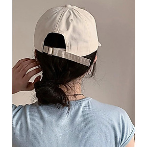 Bow-Tie Baseball Cap for Women Fashion Sun Hats for Women Trucker Hat Y2k Sun Cap Visor Cap Hiking Travel Trendy 2024 Beige/Pink