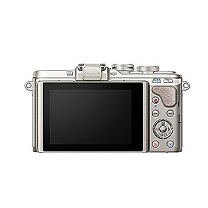 OLYMPUS Pen E-PL 8 EZ Double Zoom Kit [White][International Version, No Warranty]