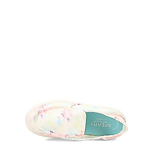 Sperry Salty Washable Moccasin, TIE DYE, 2 US Unisex Big Kid