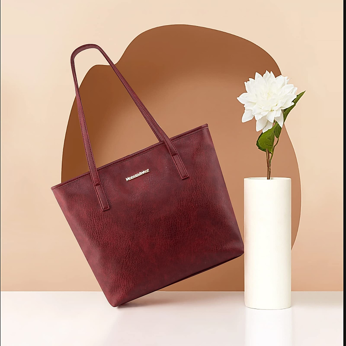 Montana West Tote Bags Large Leather Purses and Handbags for Women Top Handle Shoulder Satchel Hobo Bags MWC-028RD