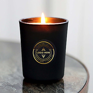 Custom Clear Stickers Personalized Circle Labels Stickers Custom Business Logo Metallic Gold Stickers for Wedding Favor Party Baptism