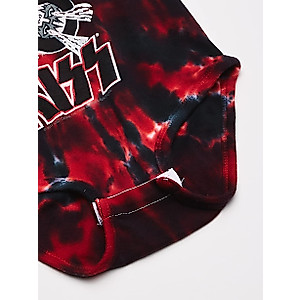 Liquid Blue baby boys Kiss Faces Burst Onesie T Shirt, Tie/Dye, 6-12 Months US