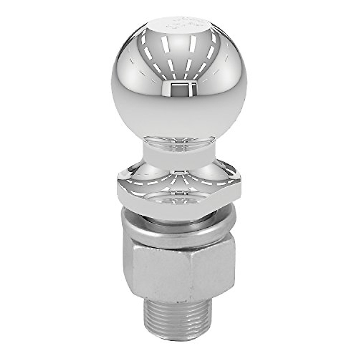 CURT 40030 Chrome Trailer Hitch Ball, 15,000 lbs, 2-5/16-Inch Diameter, 1-1/4 x 2-5/8-Inch Shank