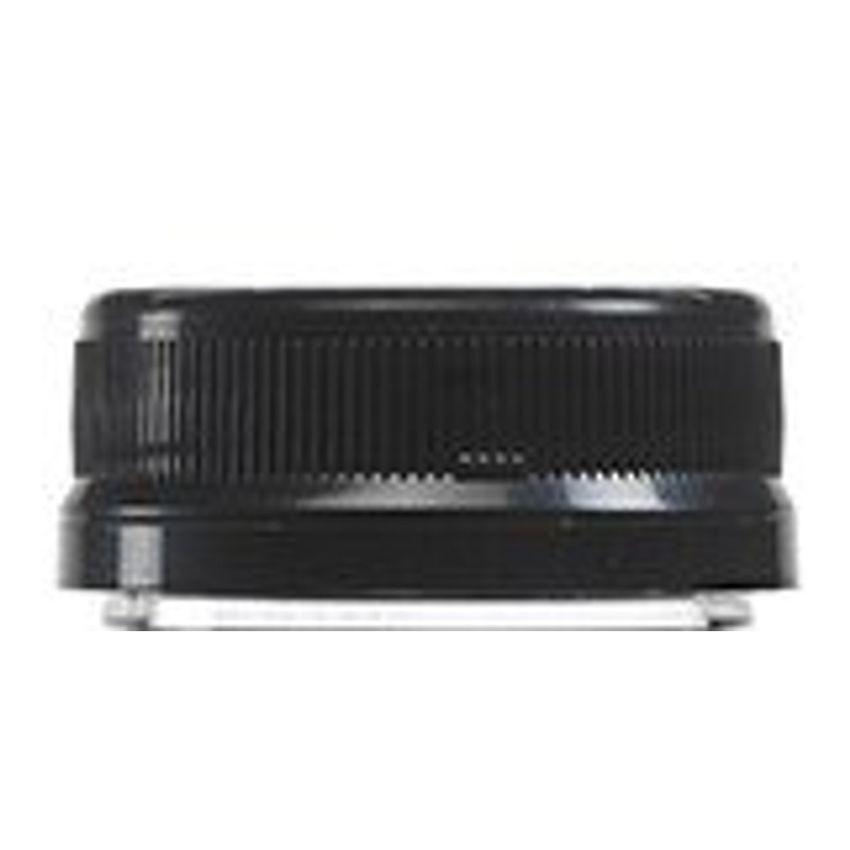 VTM (12) 16 oz. Clear Food Grade Square Plastic Juice Bottles with Black Tamper Evident Caps 12/Pack