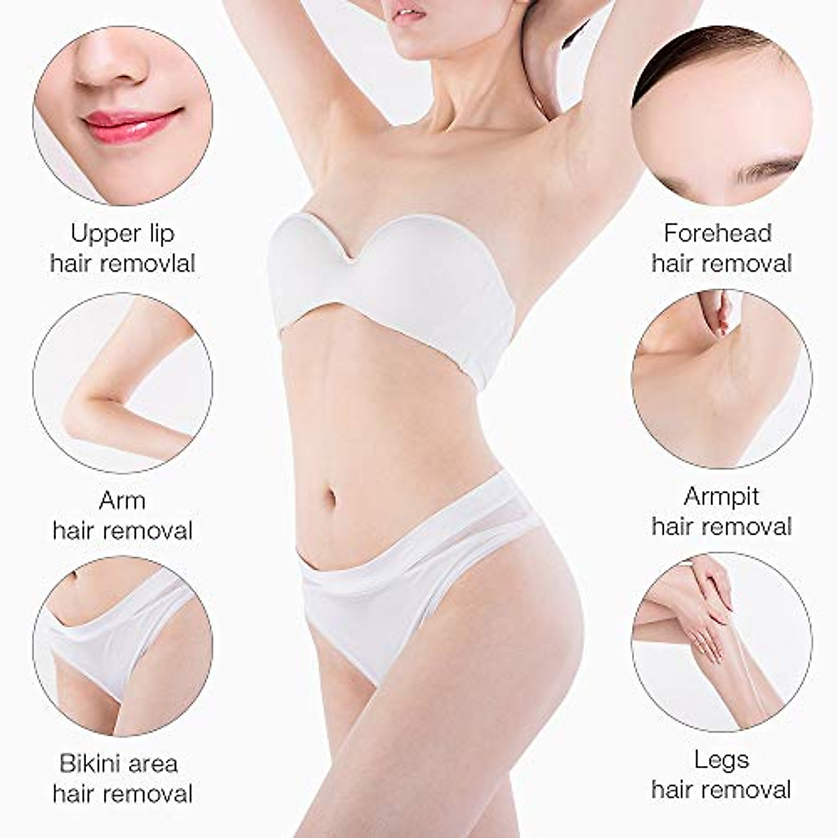 Portable Wax Warmer for Hair Removal, Electric Roll On Wax Heater Home Depilatory Waxing Kit for Women and Men, by IeBilif (Pink)