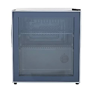 Avanti ARBC17T2PG 1.6 Cubic Foot Beverage Cooler Refrigerator, 20" x 18.3" x 17.3", Black