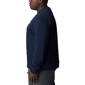 Columbia Men's Trek Crew, Collegiate Navy/White, X-Large