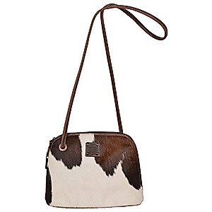 STS Ranchwear Cowhide Classic Crossbody Cowhide/Tornado Brown One Size