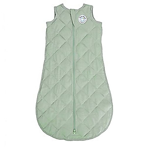 DREAMLAND BABY Sleep Sack | Baby: 6-12 Months | Gently Weighted Sleep Sacks | 100% Natural Cotton | 2-Way Zipper | Machine Washable | Newborn/Infant Swaddle Transition | Swaddle Sleeping Bag