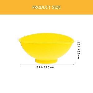 SHERCHPRY 8pcs Silicone Mini Pinch Bowls for Condiments Dips Snacks Sauce Nuts Candy Fruits Appetizer