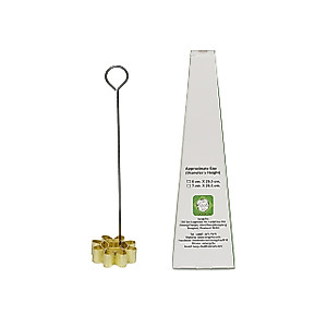 DOK JOK Brass Thai Flower Cookies Mold for Stylist Sunflower Crispy Biscuit Difference Size (6 cm)