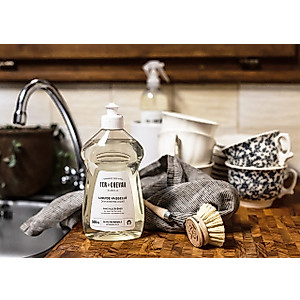 Fer à Cheval Dishwashing Liquid, Bottle Dish Soap Liquid, Provencal Olive Savon De Marseille Dish Detergent Liquid, Olive Oil Based from France - 2 Pack, 500ml/16.9 fl oz