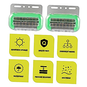 SUPVOX 2 Pcs Big truck side lights signal lamp signal light Car side lamp Auto LED side light LED sign light car trailer car turn light side clearance lights Car LED Light Warning Lights
