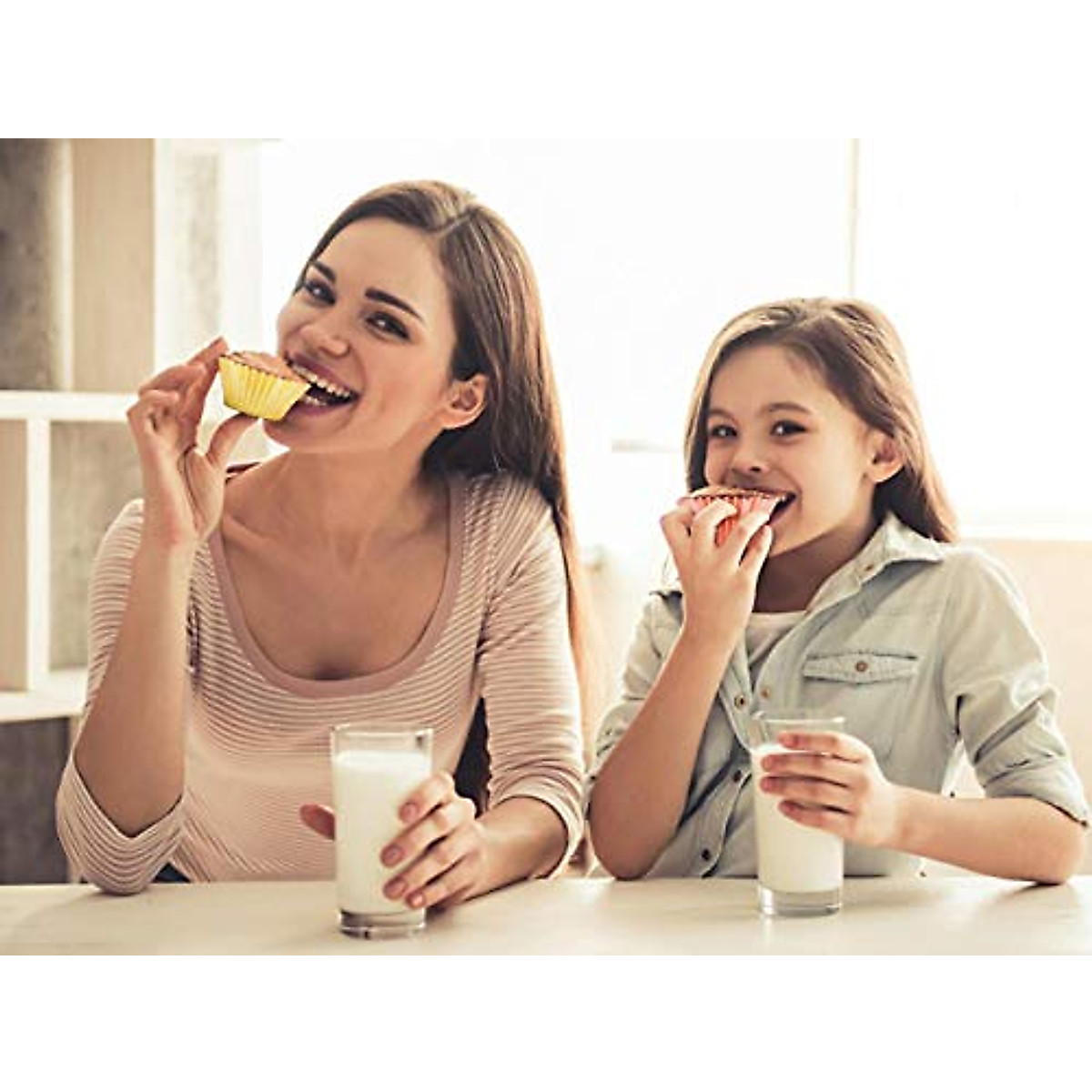 Foil Cupcake Liners Metallic Muffin Paper Cases Baking Cups Gold Sliver Rose Gold Pack of 300