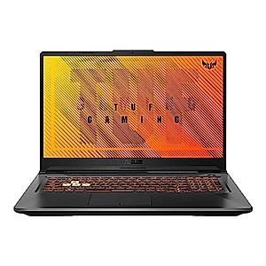 ASUS TUF Gaming A17 Gaming & Entertainment Laptop (AMD Ryzen 5 4600H 6-Core, 32GB RAM, 1TB PCIe SSD, GeForce GTX 1650, 17.3" 144Hz Full HD (1920x1080), WiFi, Win 11 Home) with Dockztorm Hub