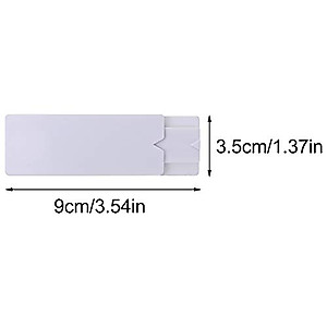 TOYANDONA 6pcs Self Adhesive Power Strip Holder Surge Protector Fixator Cable Management System Wall Mount for WiFi Router Tissue Box Remote Control