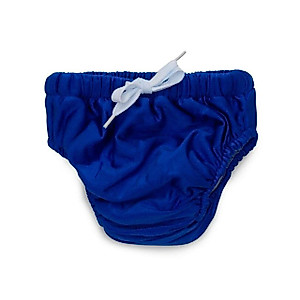 KaWaii Baby Reusable Swim Cloth Diaper Stretchy Mesh Layer Training Pant for Boys & Girls (L) 32-40 pounds 2-Pack