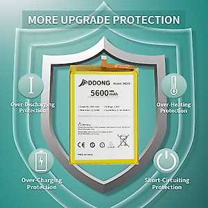 DDONG for Moto G Stylus 5G 2021 XT2131 Battery Upgraded High Capacity 5600mAh Li-Polymer Replacement Battery MD50 with Repair Tools