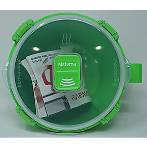 Sistema 21109 Microwave Cookware Noodle Bowl, 31.7 Ounce, Color may vary, Sold Individually.