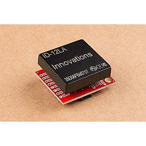 SparkFun RFID Qwiic Reader-Pairs with The ID-LA modules: ID-3LA, The ID-12LA, or The ID-20LA, and utilizes 125kHz RFID Chips Includes Read LED & Buzzer No Soldering Required