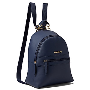 Tommy Hilfiger Kendall II Medium Dome Backpack Saffiano PVC Tommy Navy One Size