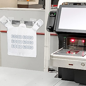 2 Pack T-Shirt Bag Rack，Store Bagging Stand，T-Shirt Bags Holder Wall Mount Plastic Grocery Bag Holder/Dispenser, Plastic Bag Holder for T Shirt Bags, Hanging Bag Holder for Supermarket,Farmers Market