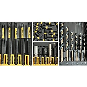 DEWALT Screwdriver and Drill Bit Set (FlexTorq impact Driver bit set 100pc)