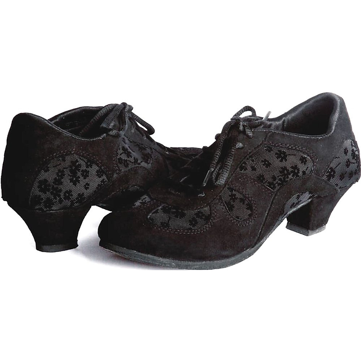 Guaranteed Fit DNI- Rocio 8504 Women's Dance Sneakers (Practice Shoes for Argentine Tango, Ballroom, Latin, Salsa, Swing) (8 USA) Black