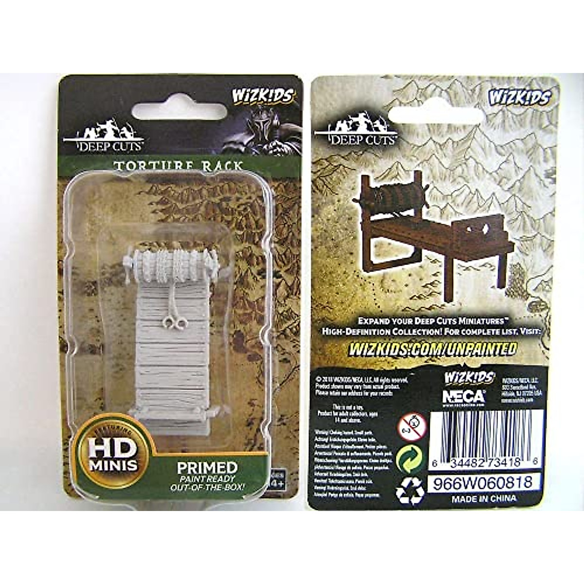 WizKids Deep Cuts Unpainted Miniatures Terrain: Wave 6: Torture Rack