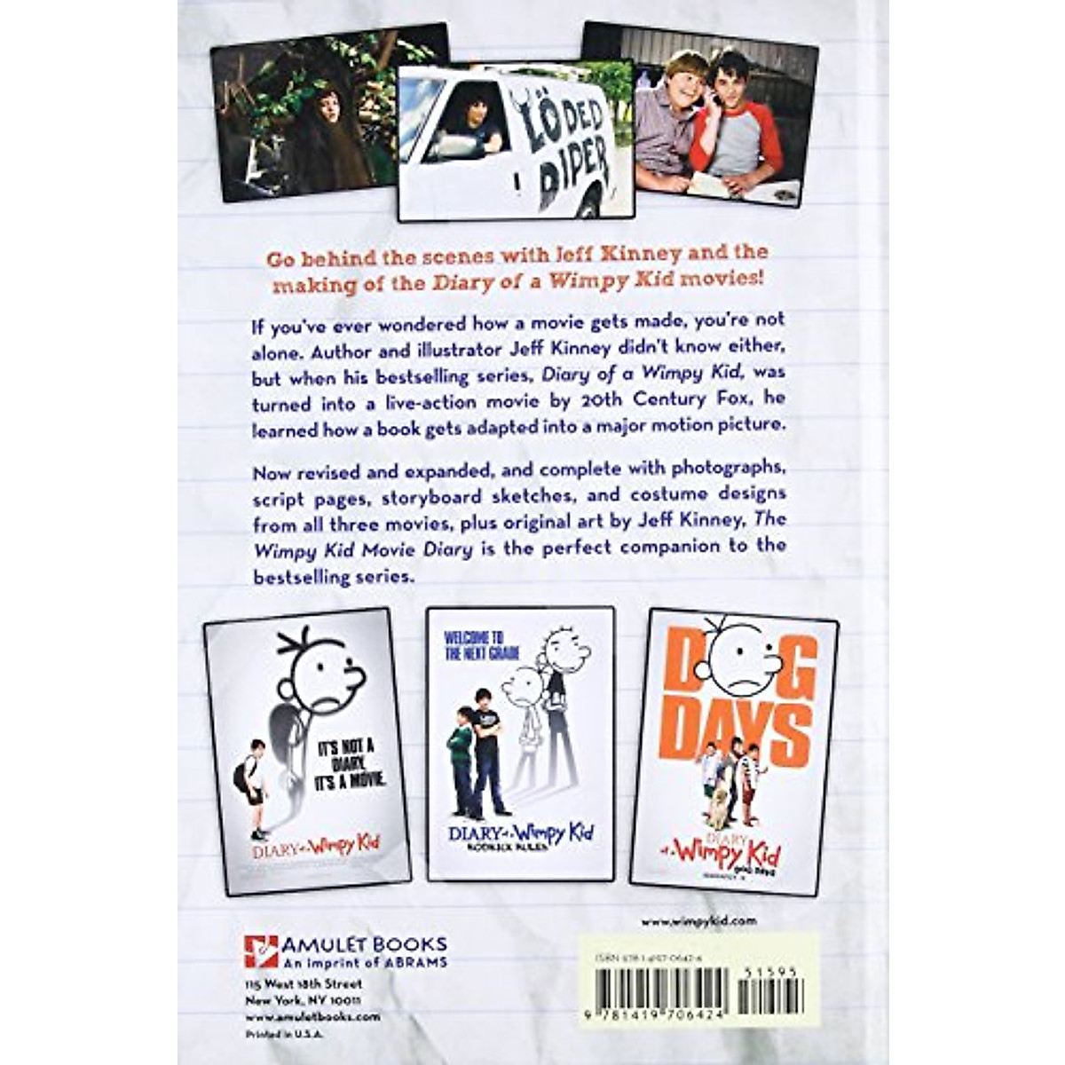 The Wimpy Kid Movie Diary: How Greg Heffley Went Hollywood, Revised and Expanded Edition (Diary of a Wimpy Kid)