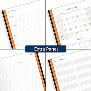 AT-A-GLANCE 2024 Daily Planning Notebook, Plan. Write. Remember. 5" x 8-1/4", small, Casebound, Brown(7062013024)