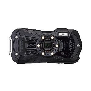Optio WG-2 (Black, 16MP, Waterproof, Shockproof, 5x, FHD)