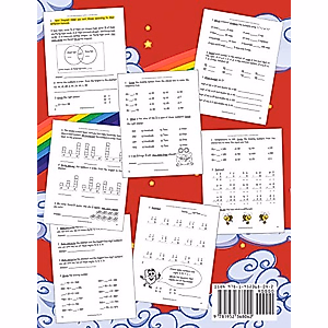 1st Grade Math Workbook Addition and Subtraction: Grade 1 Workbooks, Math Books for 1st Graders, Ages 4-8