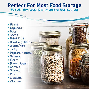 (50) 10"x16" Mylar Bags + (50) 300cc Oxygen Absorbers Combo