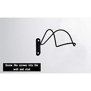 Strong Iron Rack for Electronic Helmet Wall Mounted | Helmet Storage Display | Helmet Collection Wall Hanger Stand | No Helmet