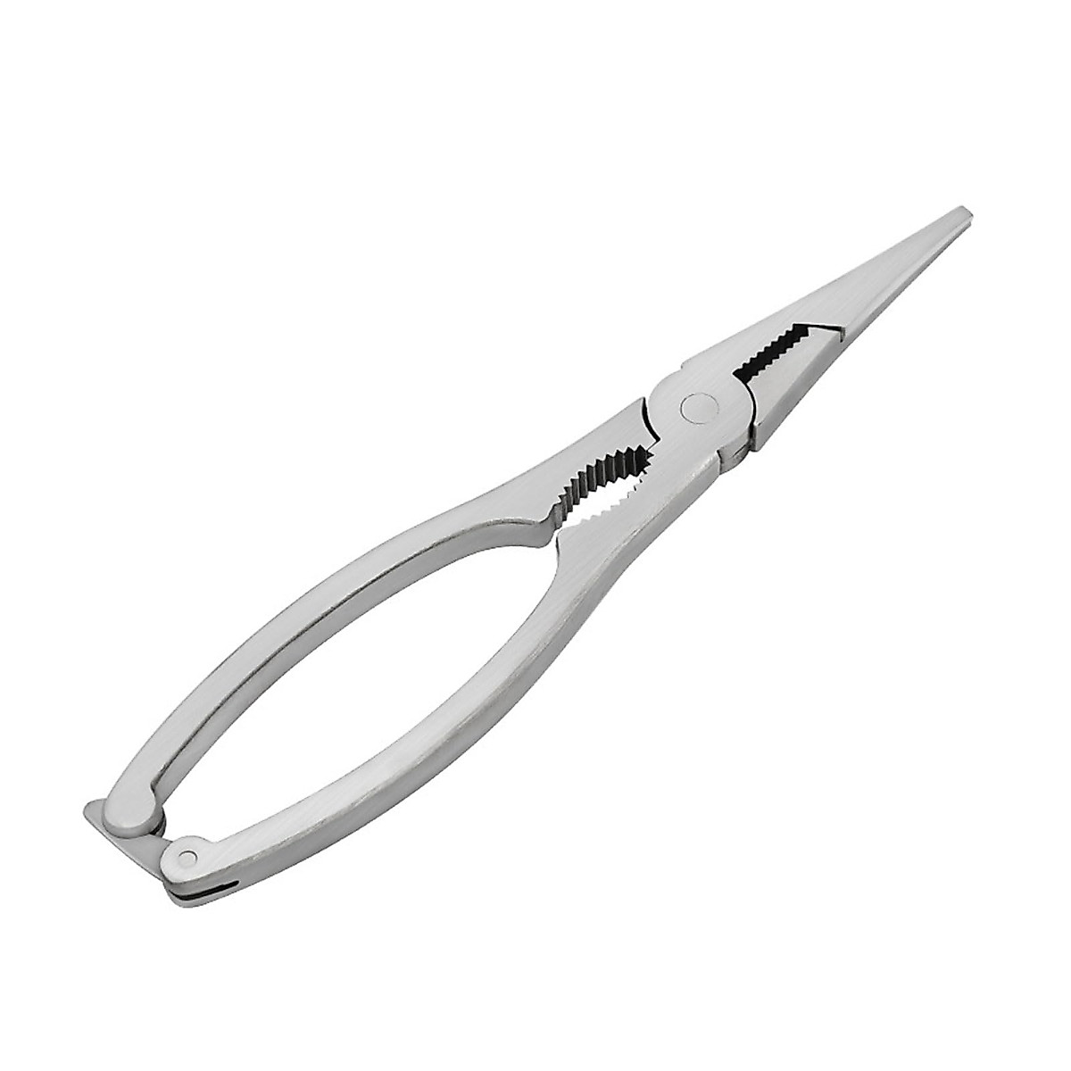 ROYALEAD Stainless Steel Seafood Tools Crabb Stripping Pincers Kitchen Crabb Shrimp Peeling Clamp Pliers Clip
