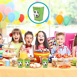 BESTonZON 30pcs Boxes Popcorn food sink bag outdoor popcorn cup foods takeaway container popcorn holders Unclog snack cup dessert cup pop corn holder packing box corn rack