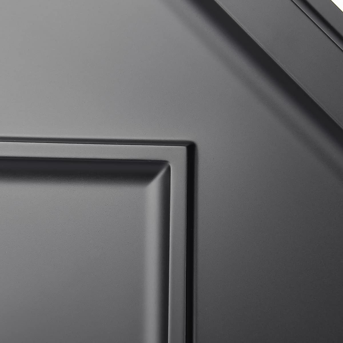 Art3d Decorative Drop Ceiling Tiles 2x2, Glue up Ceiling Panel Square in Black, Pack 12 Tiles