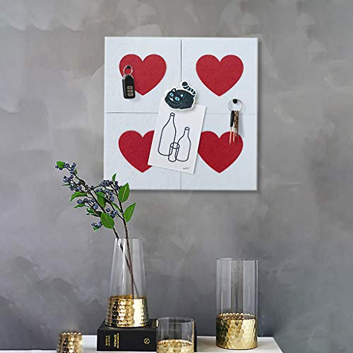 Suitable for Kindergarten Display, Cultural Background Wall, Creative Message Board, Photo Decorative Wall 7.9×7.9 in