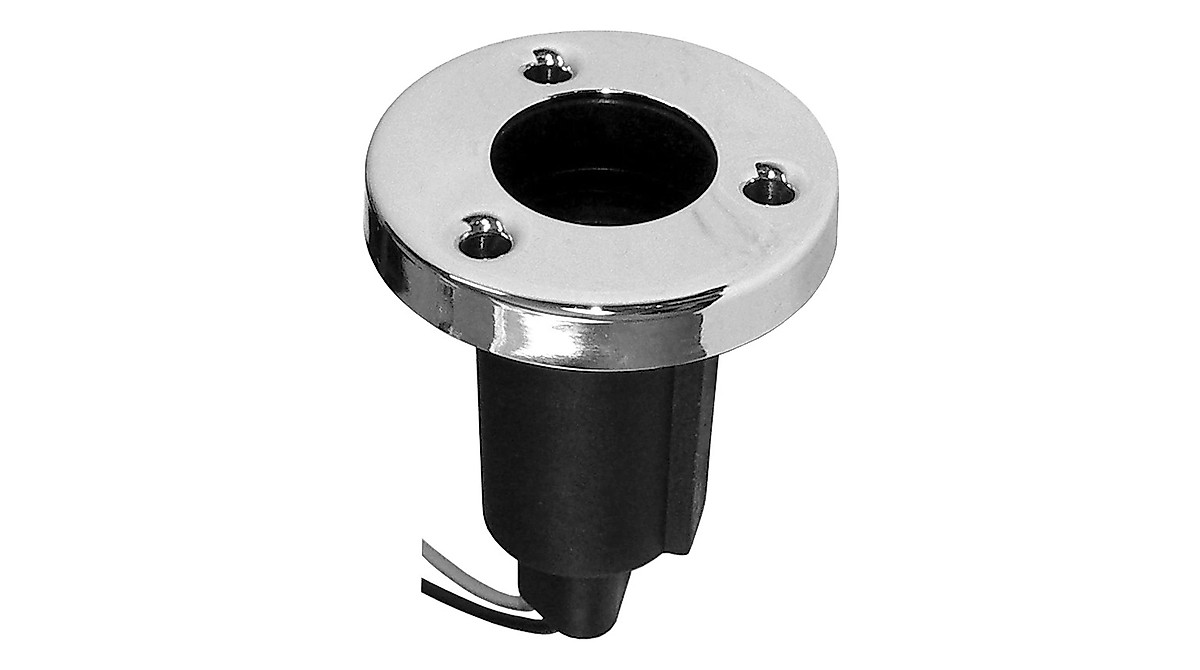 Round Stern Light Base - Shoreline Marine Stainless Steel Boat Light