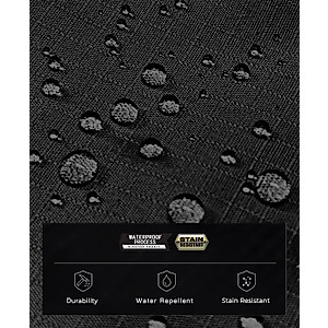 solo soplo Men's Tactical Pants Black Water Repellent Ripstop Cargo Pants for Combat Hiking Outdoor Lightweight Casual Multi Pocket Work Pant