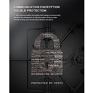 Vertu 5G Smartphone Unlocked with Butler Service 12G RAM + 512G ROM,Luxury Mobile Phone 64MP Camera,Dual Nano SIM Android Phone,Calf Leather Craft iVERTU Black