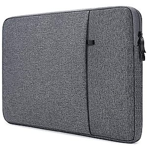 NIDOO 12" 13" Laptop Sleeve Case for 12.9" iPad Pro M1 M2 / 13" 13.6" MacBook Air/Surface Pro 7 8 9 X / 11.5" Lenovo Tab P11 Pro Tablet/ThinkPad Z13 / 13.4" Dell XPS 13 Plus/Galaxy Dark Grey